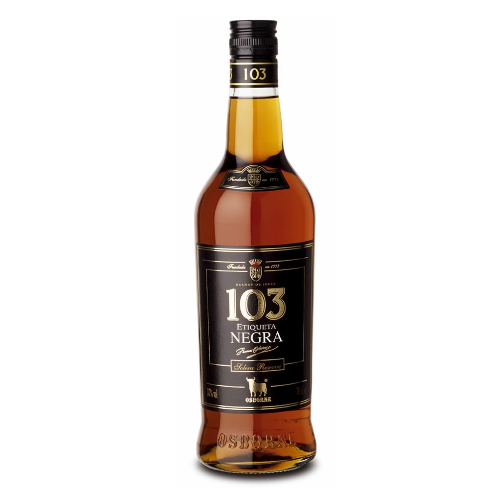 Online store selling Brandy 103 Osborne etiqueta negra