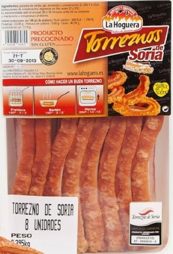 Tienda online venta de torreznos de Soria Tendilla